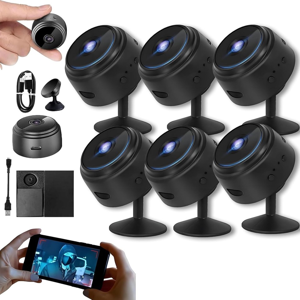 Guardhouse Security Camera 1080P HD Magnetic Mini Wireless WiFi Cameras ...