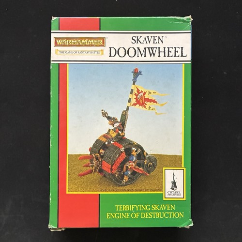 Warhammer Skaven Doomwheel Metal OOP Clan Skryre War Machine OPEN BOX ...