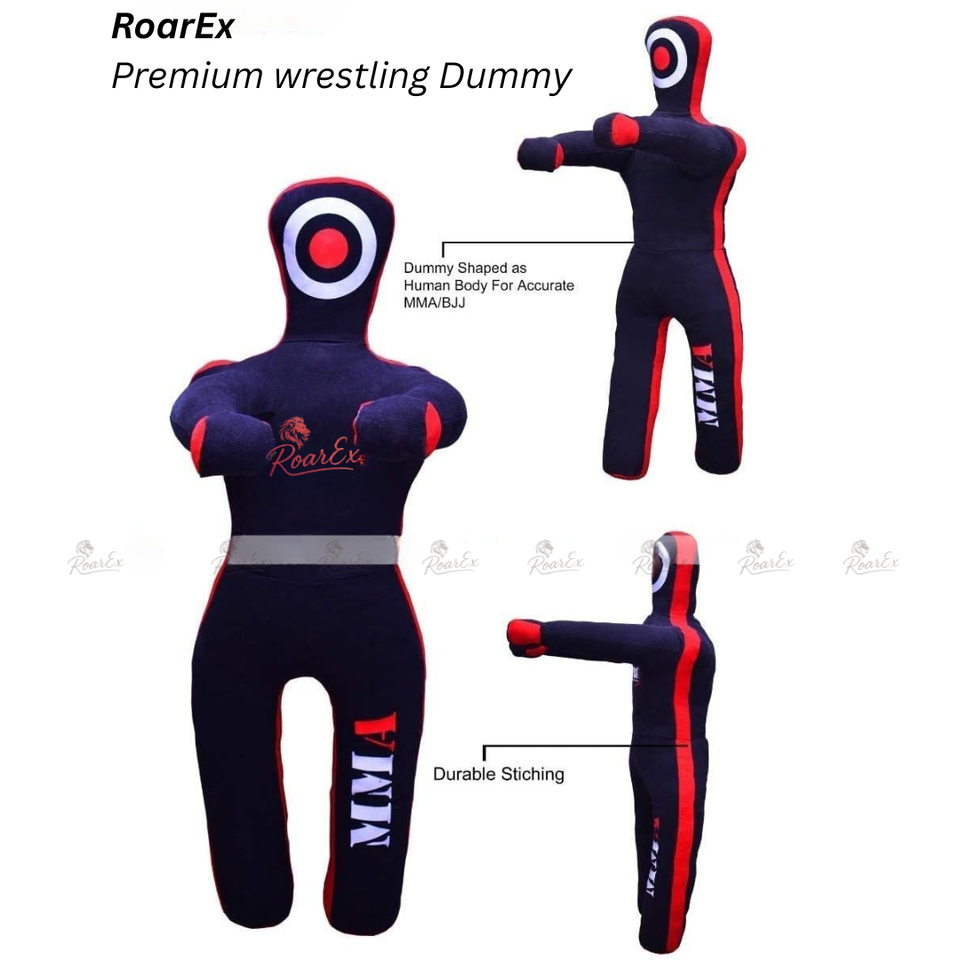 MMA BJJ Wrestling Grappling Dummy , Self Defense Training Canvas Dummy ...