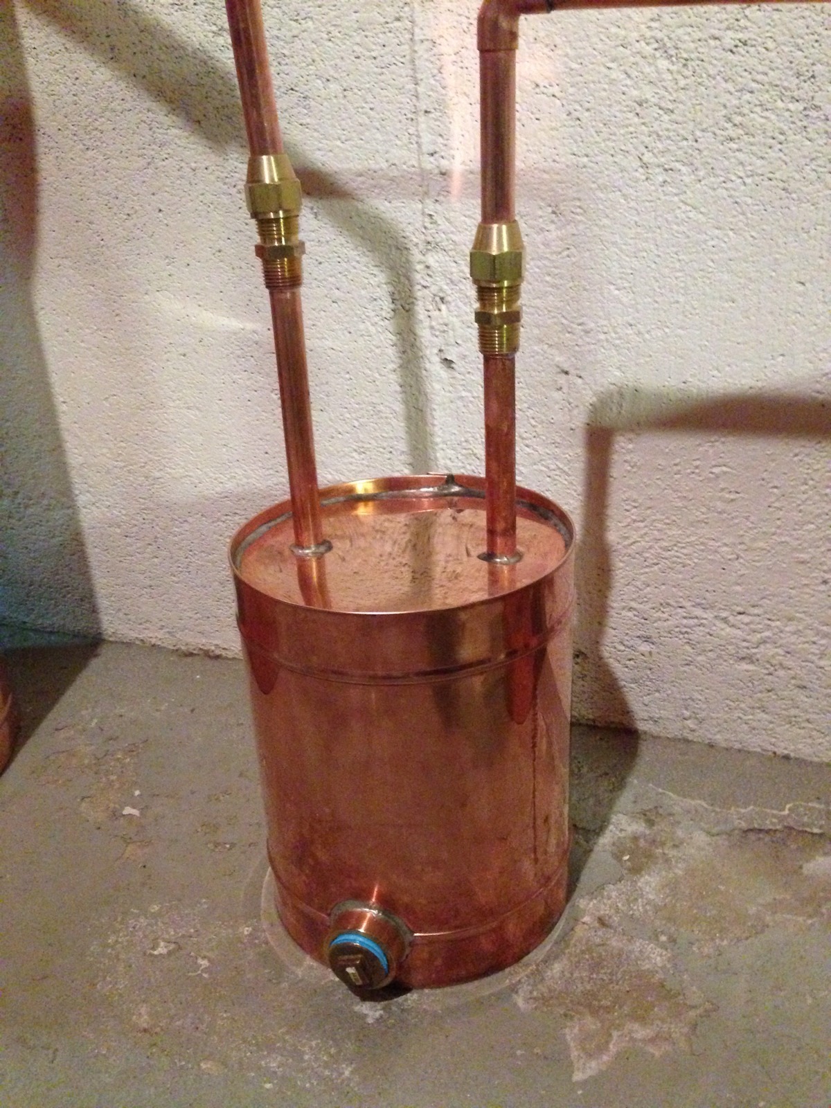 Copper Moonshine Still StillZ 20 Gal. Heavy 22 Ga. Copper Still ...
