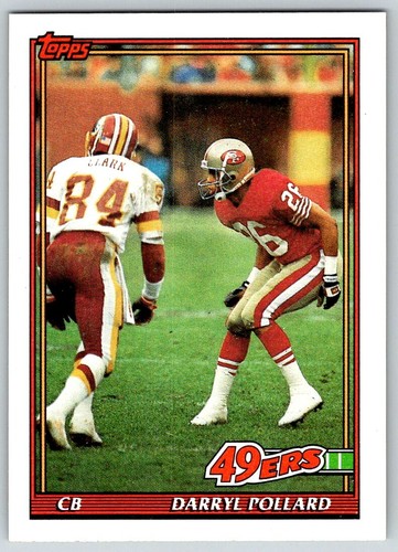 1991 TOPPS DARRYL POLLARD SAN FRANCISCO 49ERS #64 | eBay