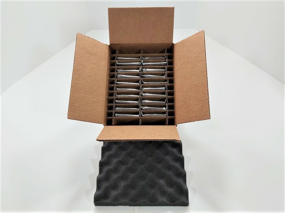 Hard Drive Shipping Box 20 COUNT Slotted Storage Kit - For 2.5", SSD ...