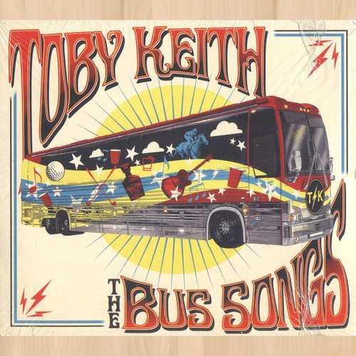 TOBY KEITH The Bus Songs CD Shitty Golfer CALL A MARINE Runnin' Block ...