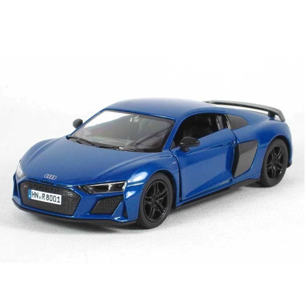 Blue Audi R8 Back