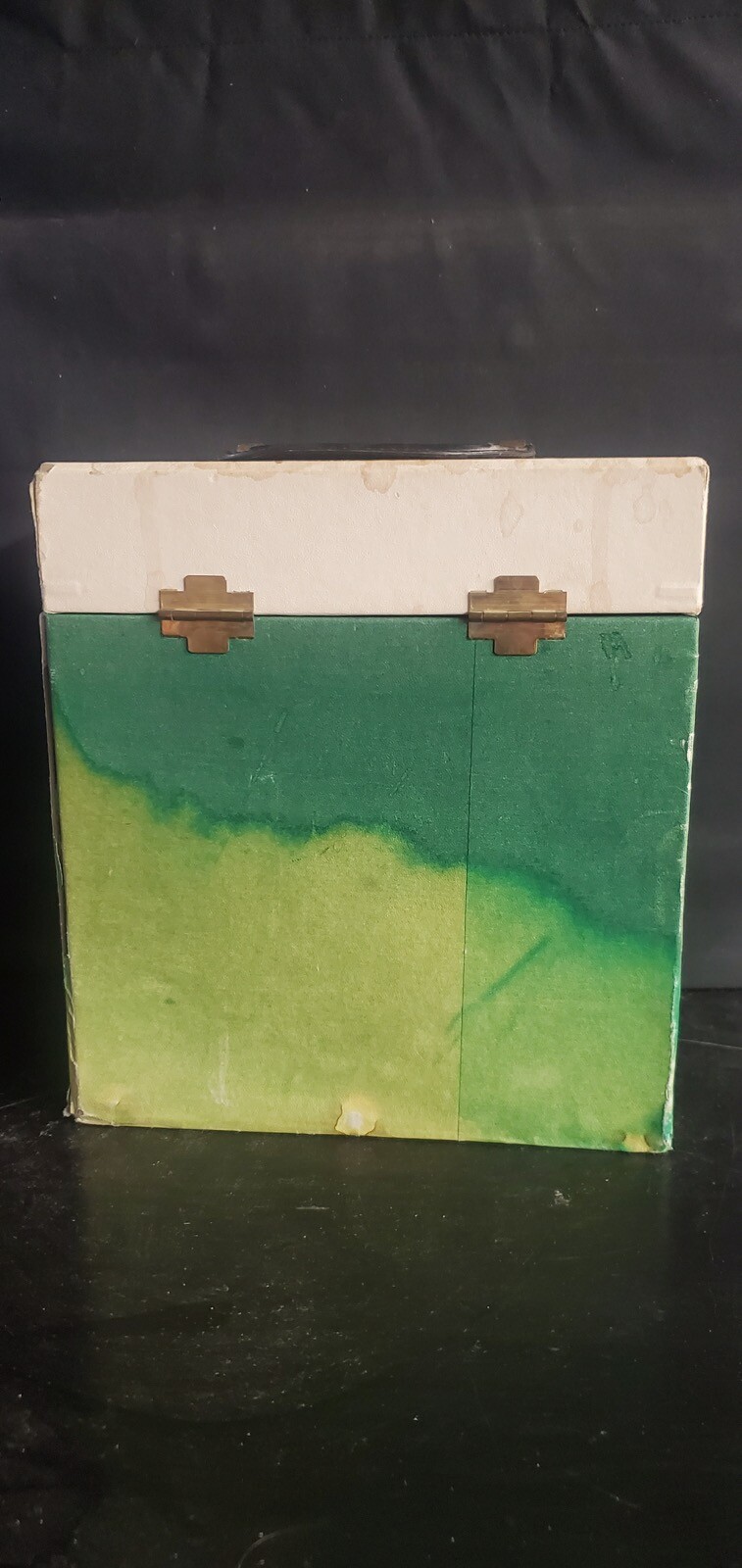 VINTAGE BEATLES 45 RPM RECORD CARRYING CASE JOHN LENNON PAUL MCCARTNEY ...