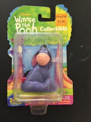 2000 NIP EEYORE 94767 Pvc Action Figure Winnie the Pooh Fisher Price 2 ...