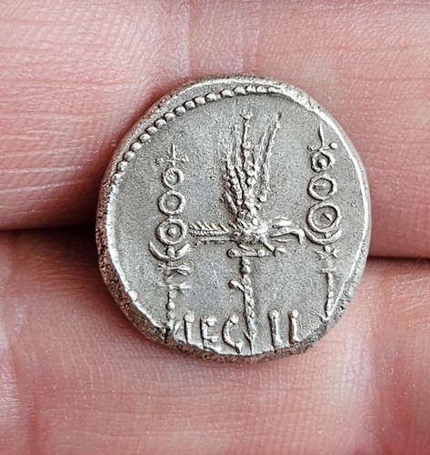 Ancient ROMAN coin Marc Antony, as Imperator and Triumvir 43-30BC AR ...