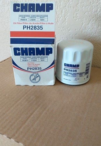 Champ PH2835 OIl Filter Replaces Wix 51348, AC-Delco PF2, Kohler 520 ...