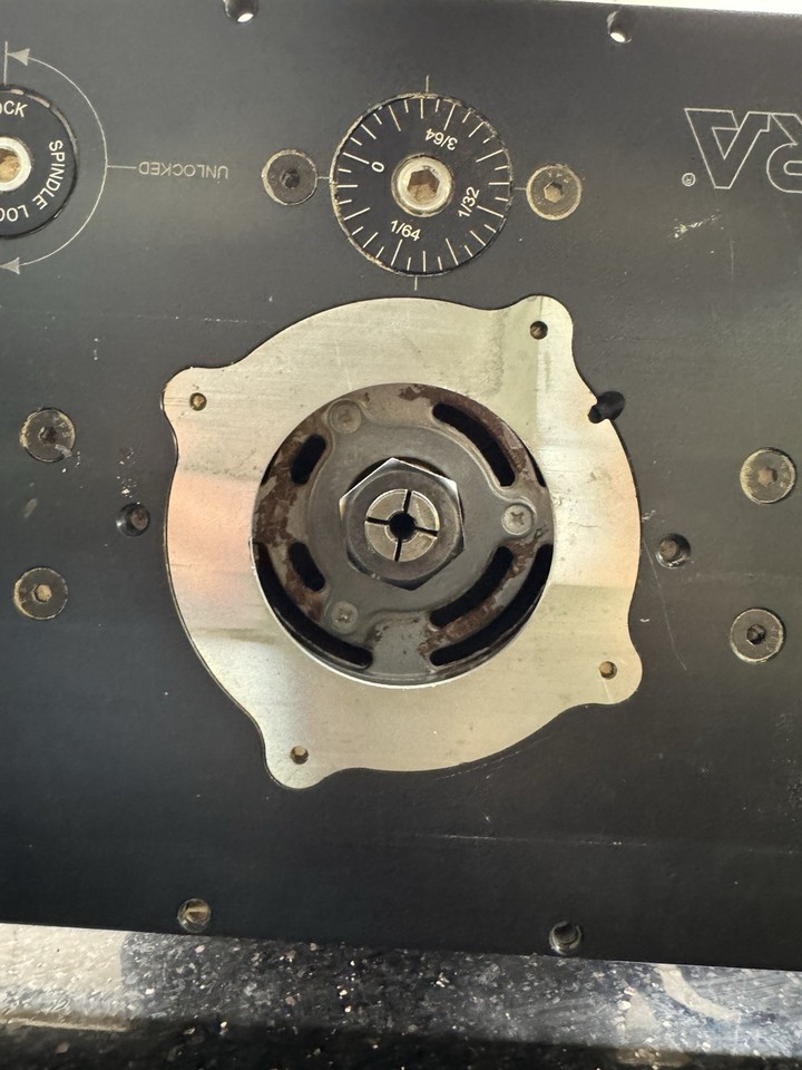 PORTER CABLE 7518 VARIABLE SPEED ROUTER W/ JESSEM INCRA MAST-R-LIFT ...