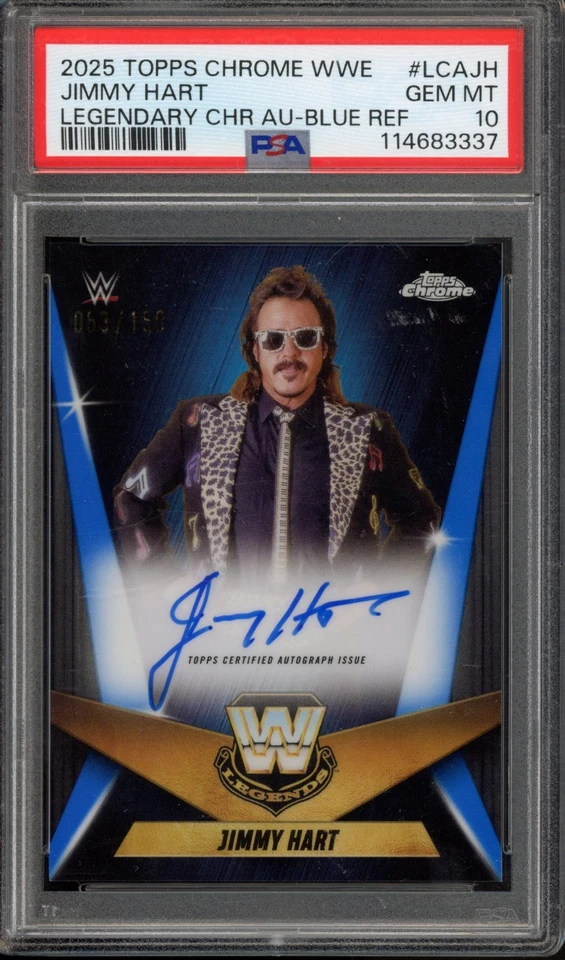 2025 Topps Chrome WWE - Jimmy Hart #LCA-JH for sale | eBay