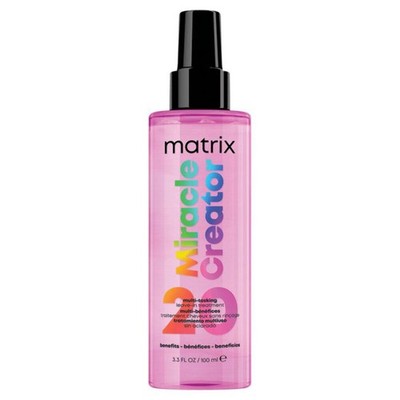 Matrix Miracle Creator Multi-Tasking Leave-In Treatment Spray 3.3 fl oz ...