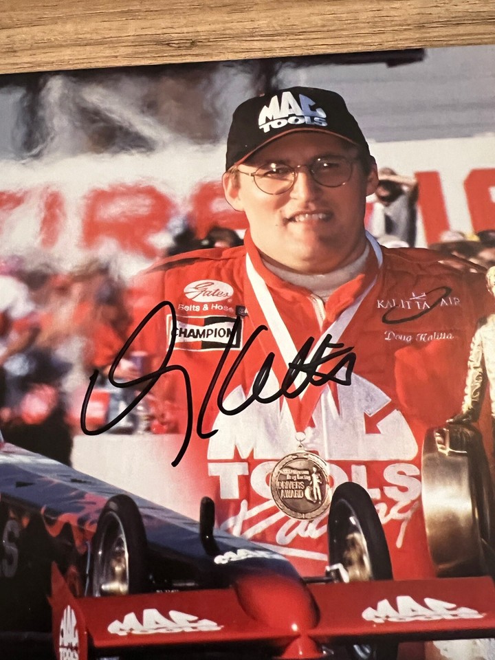 NHRA Doug Kalitta Autographed Fan Card Mac Tools Top Fuel Dragster | eBay