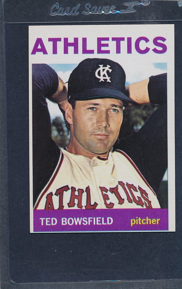 1964 Topps #447 Ted Bowsfield Athletics EX *1464 | eBay