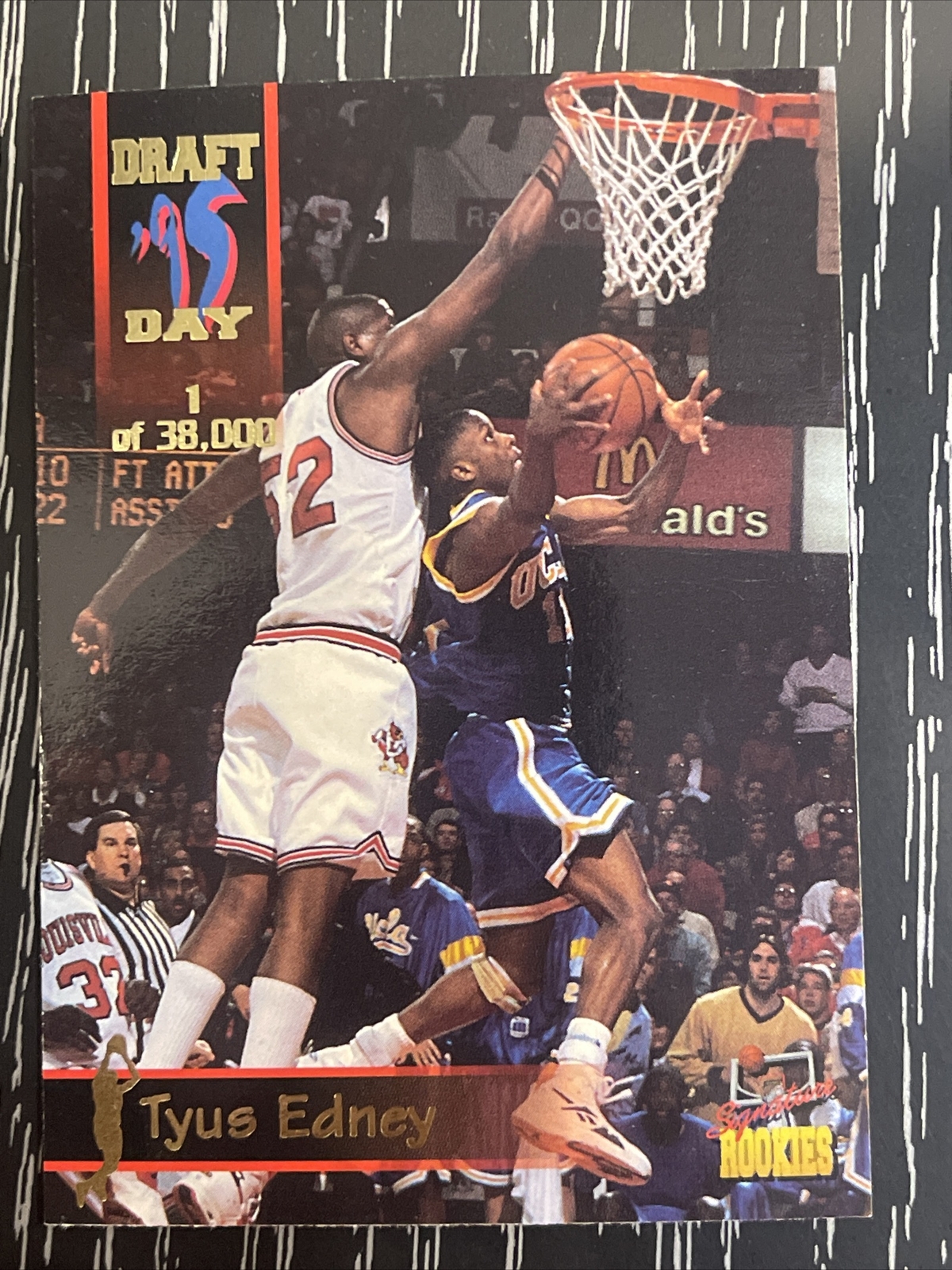 1995 Signature Rookies Draft Day #8 Tyus Edney/38000 | eBay