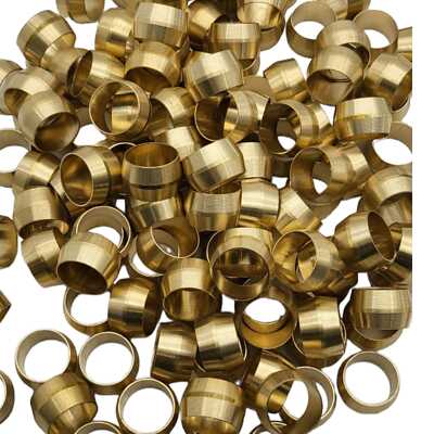 Brass Compression Olives - Barrel Plumbing Tube Pipe Olive Metric ...