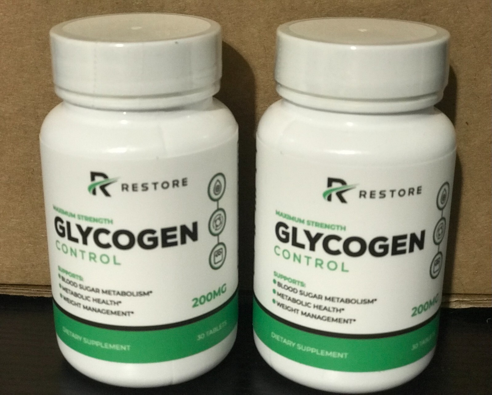 Restore Glycogen Control Blood Capsules, Blood Sugar Control Pills (2 ...