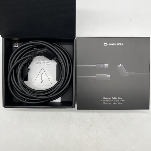 Oculus Rift S 5m replacement VR headset wired cable connect to PC for ...