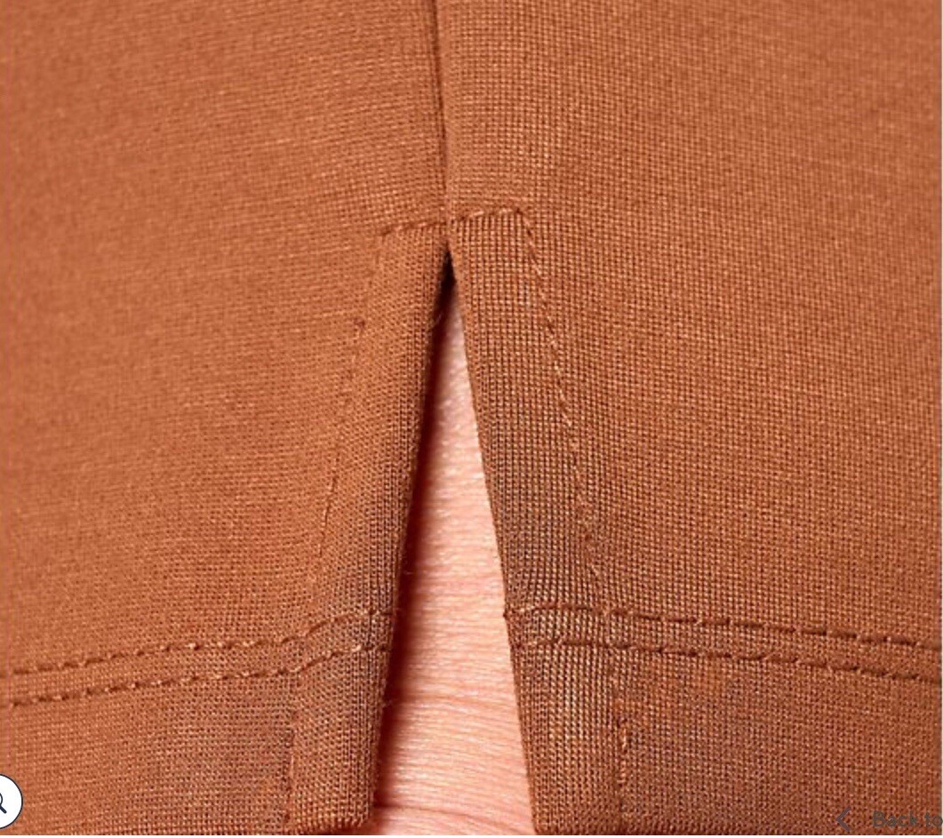 Dennis Basso Petite Ponte Pull On Slim Leg Ankle Pants Spiced Caramel ...