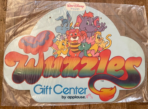 Wuzzles Applause Gift Center sign Disney Characters Store Display NEW ...