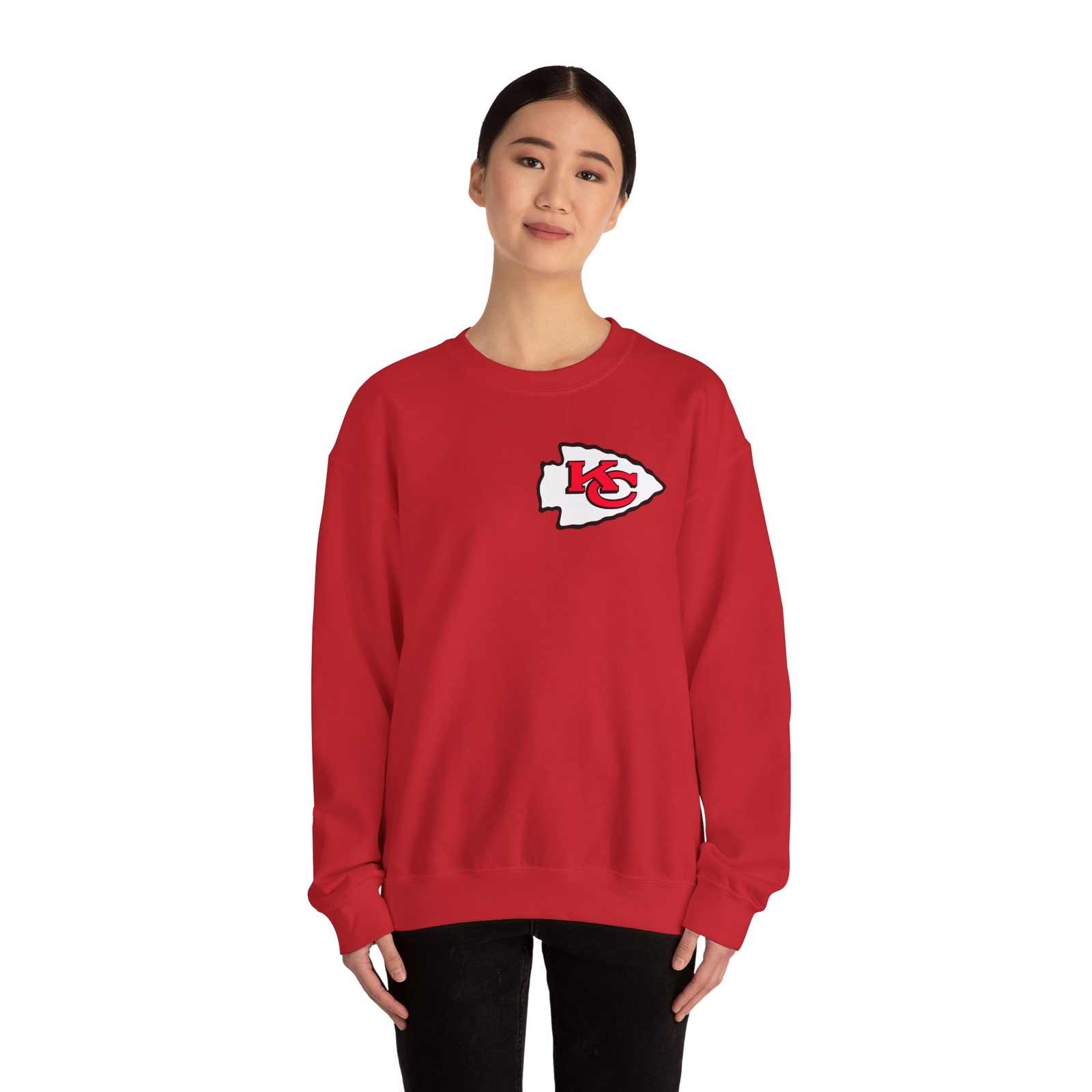 Kansas City Chiefs Crewneck Sweatshirt Sweater Winter Unisex Football ...