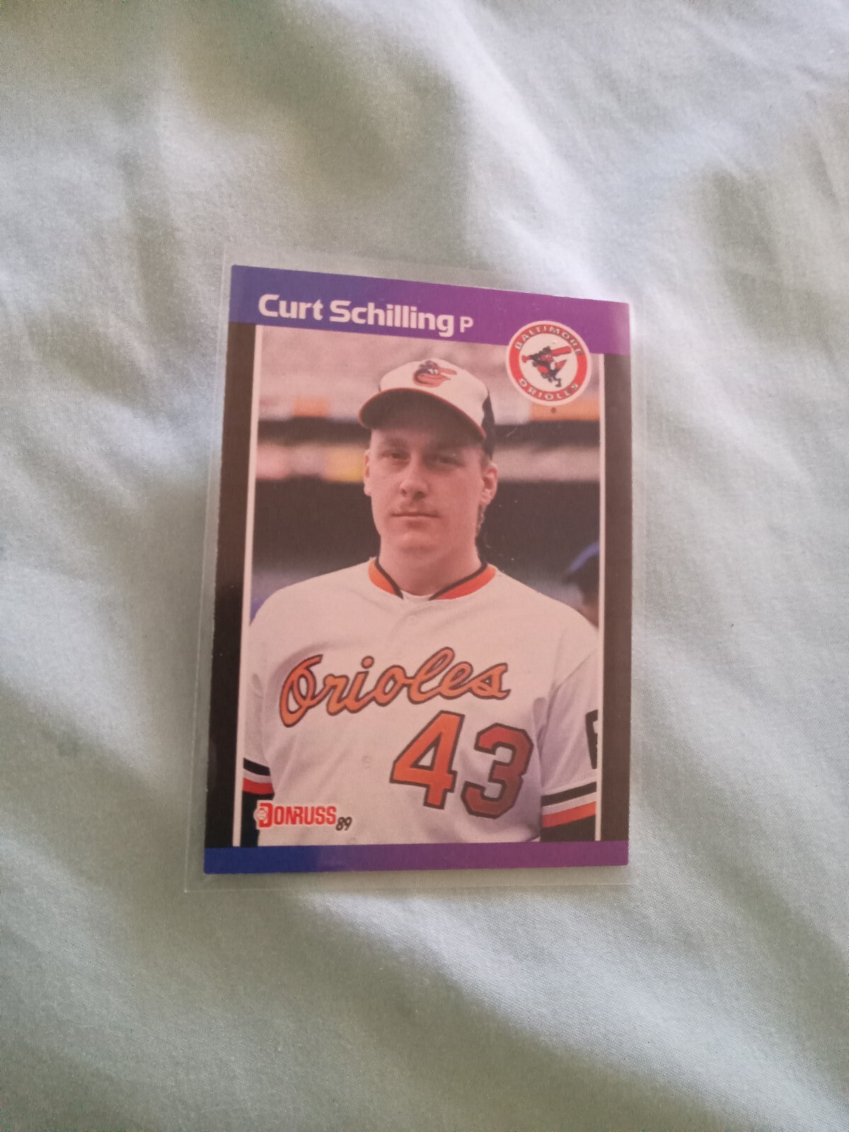1989 Donruss Curt Schilling Rookie Card | eBay
