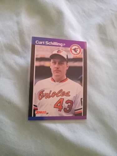 1989 Donruss Curt Schilling Rookie Card | eBay