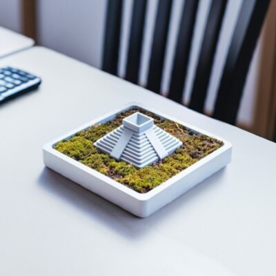 Mayan Pyramid Planter | Ancient Temple-Inspired Pot | Aztec Succulent ...