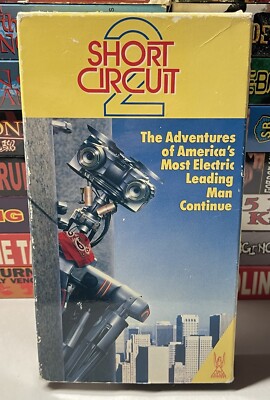 Short Circuit 2 VHS Classic 80s Movie 43396670082| eBay