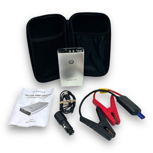 Winplus AC55929 Portable 8000mAh Car Jump Start & Power Bank with Case ...