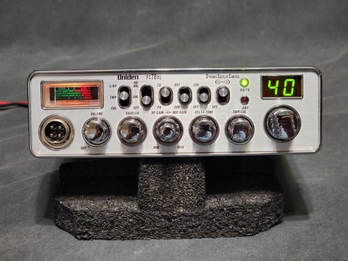Uniden PC78XL 40 Channel CB/PA Radio ANL SWR Dynamic Squelch Control ...