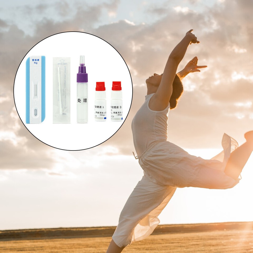 1 set Gonorrhea Test Kit Gonorrhoea Swab Test (Male & Female) STI STD ...