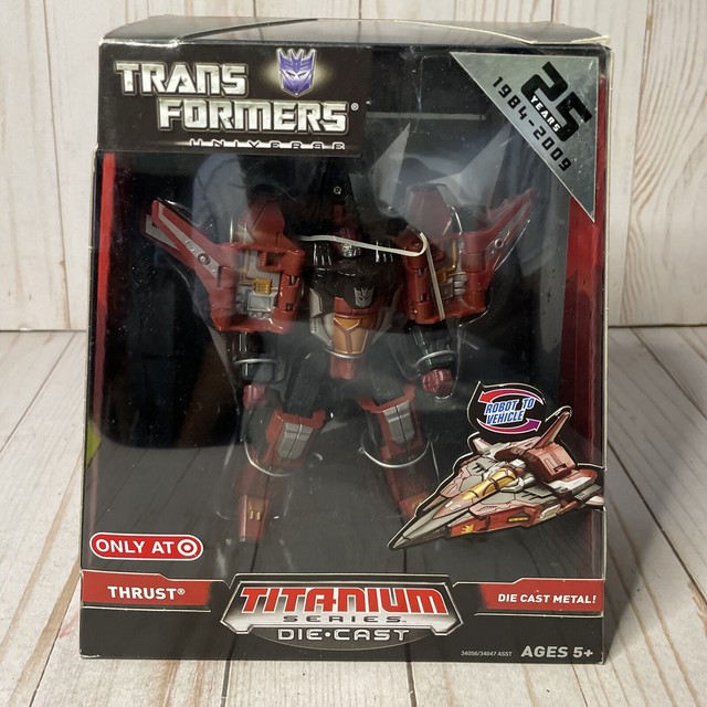 Hasbro Transformers Universe Titanium Series - Thrust Action Figure for ...