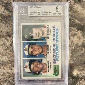 Cal Ripken Jr. 1982 Topps #21 Future Stars Price Guide - Sports Card ...