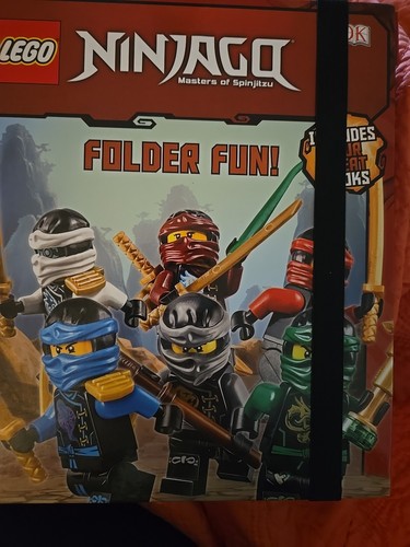 Lego NINJAGO 4 Books & Stickers SET BOXED Free Ship | eBay
