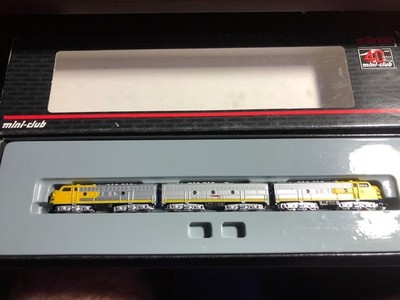 Z Scale Marklin 88190 Santa Fe Yellow Diesel Locomotives DCC Rare And ...
