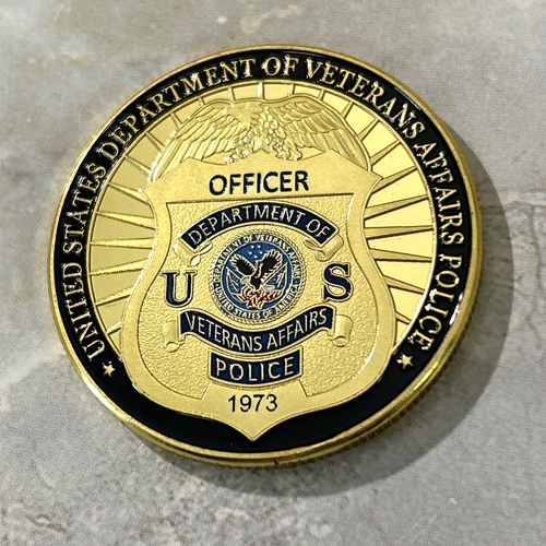 VA U S Dept of Veterans Affairs Police Challenge Coin Brand New | eBay