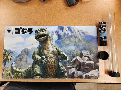 ULTRA PRO MAGIC: THE GATHERING - BABY GODZILLA, RUIN REBORN PLAYMAT ...