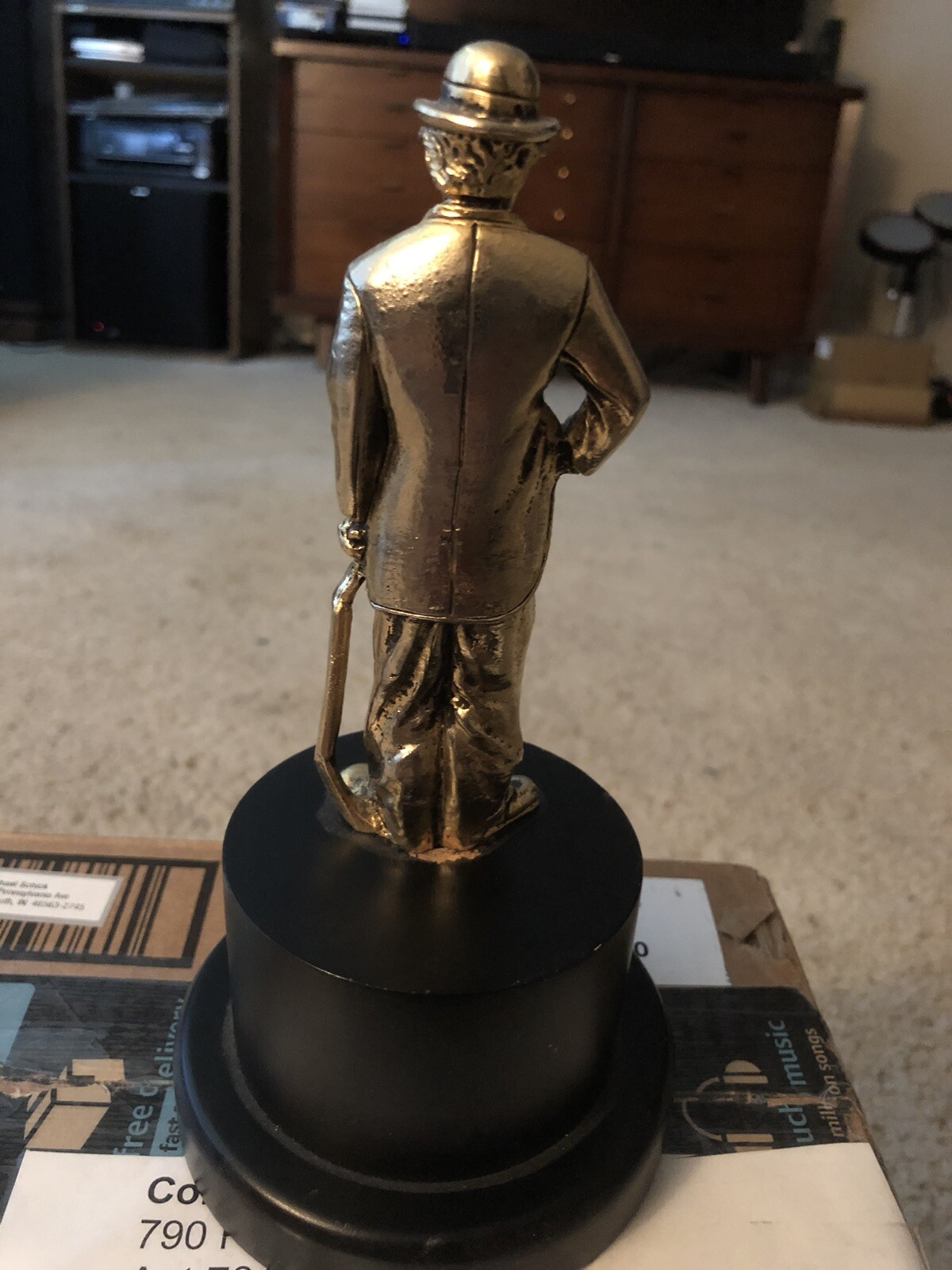 Charlie Chaplin Award Statue. VERY RARE!!ONLY 7 EVER MADE!! See ...