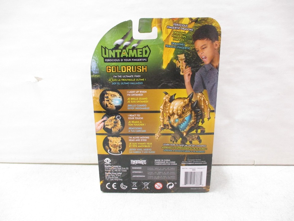 Wowwee Untamed Gold Rush Dragon Fingerlings | eBay