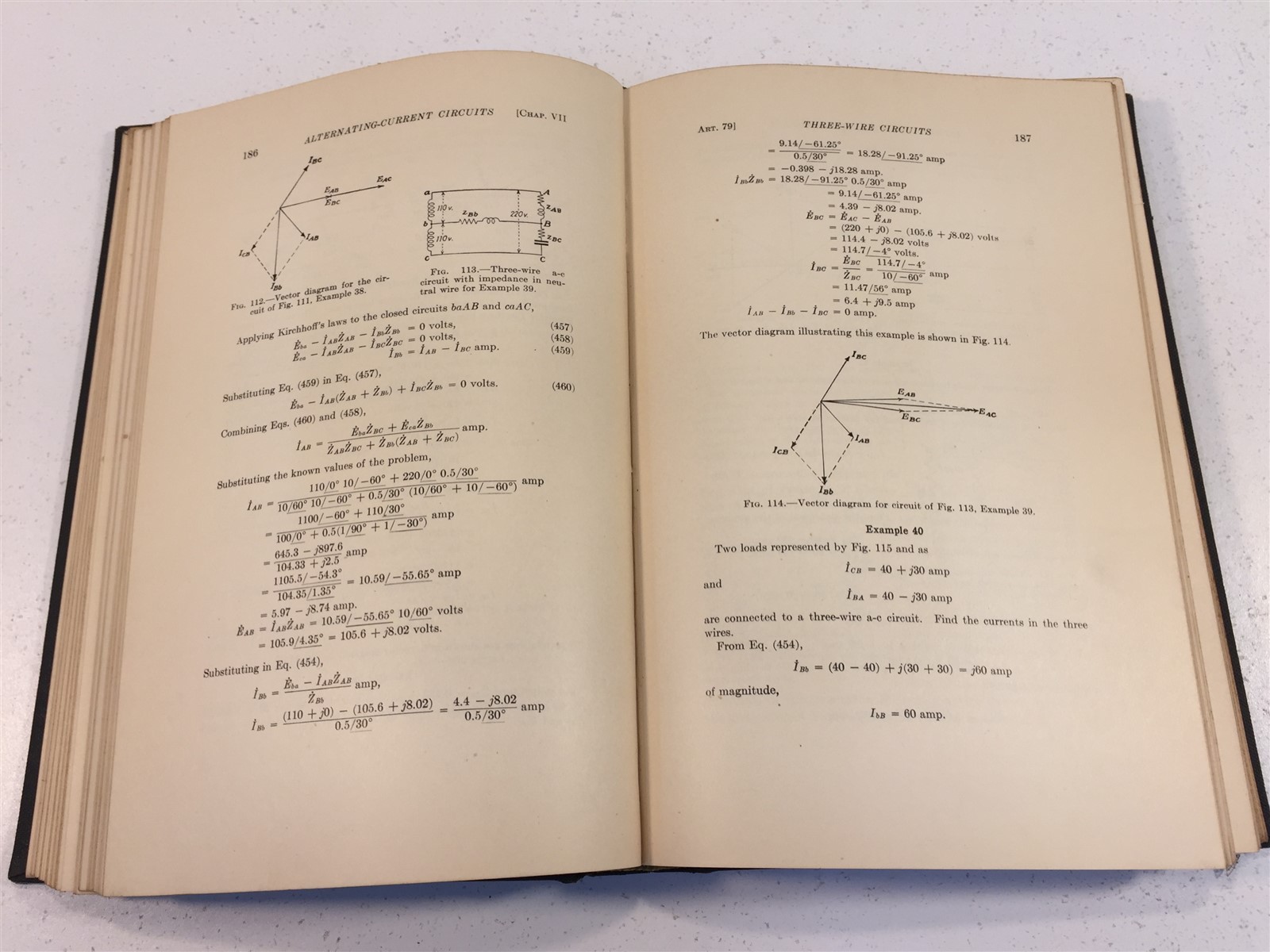 Alternating Current Circuits by Bryant, Correll & Johnson HC 1939 Third ...