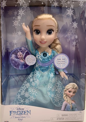 DISNEY FROZEN ELSA SING DOLL WITH SHOES & LIGHT UP DRESS BRAND NEW ...