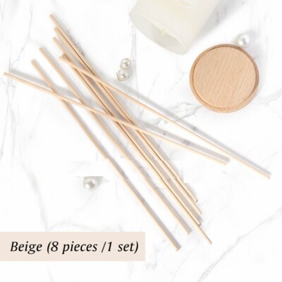8PCS Premium Reed Diffuser Reeds Fiber Sticks Aromatherapy Home Bulk ...