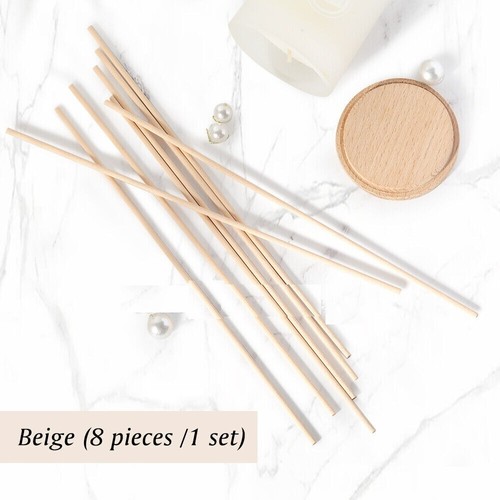 8PCS Premium Reed Diffuser Reeds Fiber Sticks Aromatherapy Home Bulk ...