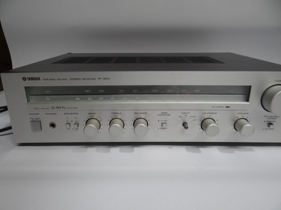Yamaha R-300 Natural Sound Stereo Receiver Tested Working | eBay