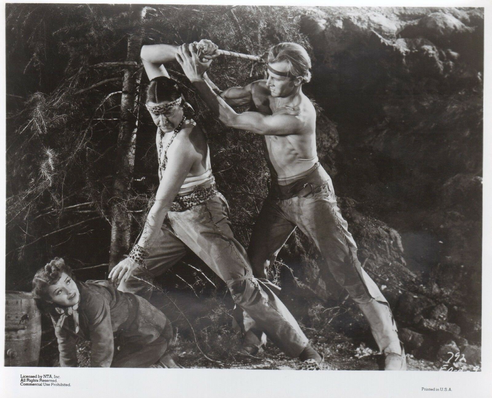 8”x10” b&w still serial, HAWK OF THE WILDERNESS (1938) #1, Bruce ...