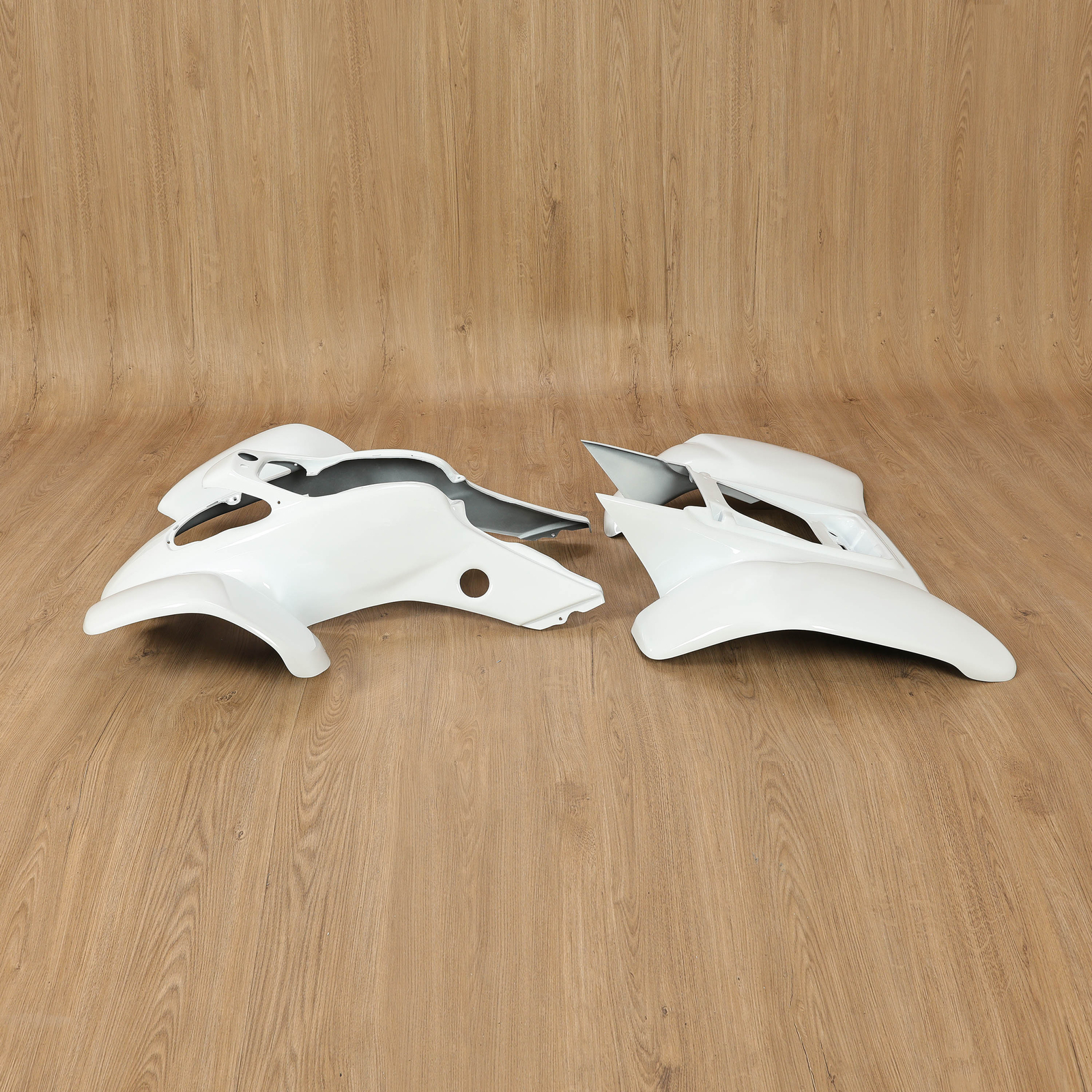 For Honda TRX 400EX TRX400EX 2005-2007 White Front+Rear Fender Kit ABS ...