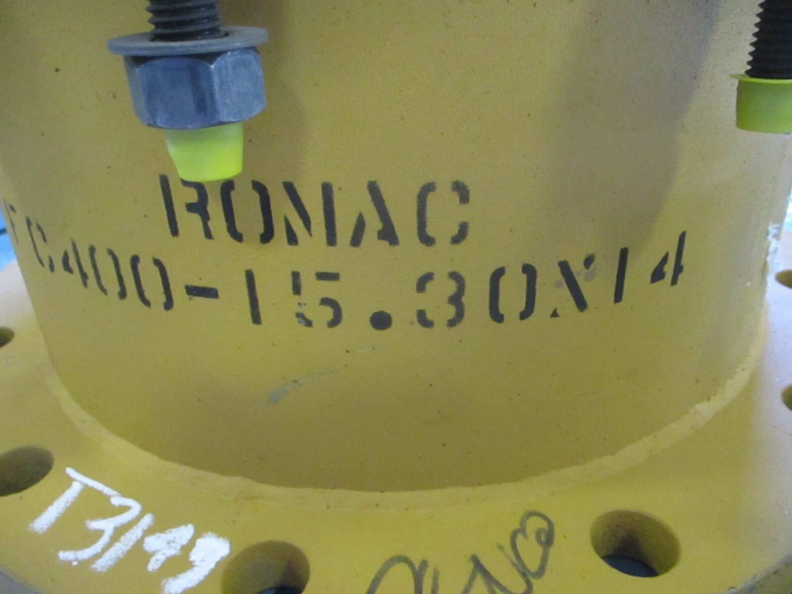 ROMAC FC400 14" 125/150 Flanged Adapter x 14 (15.30 OD) Plain End Pipe ...