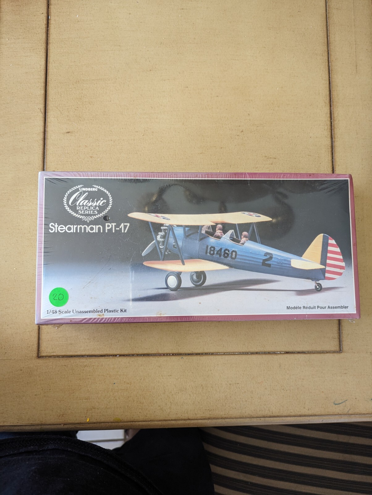 Lindberg Stearman PT-17 Classic Replica Series Model Kit Brand New ...