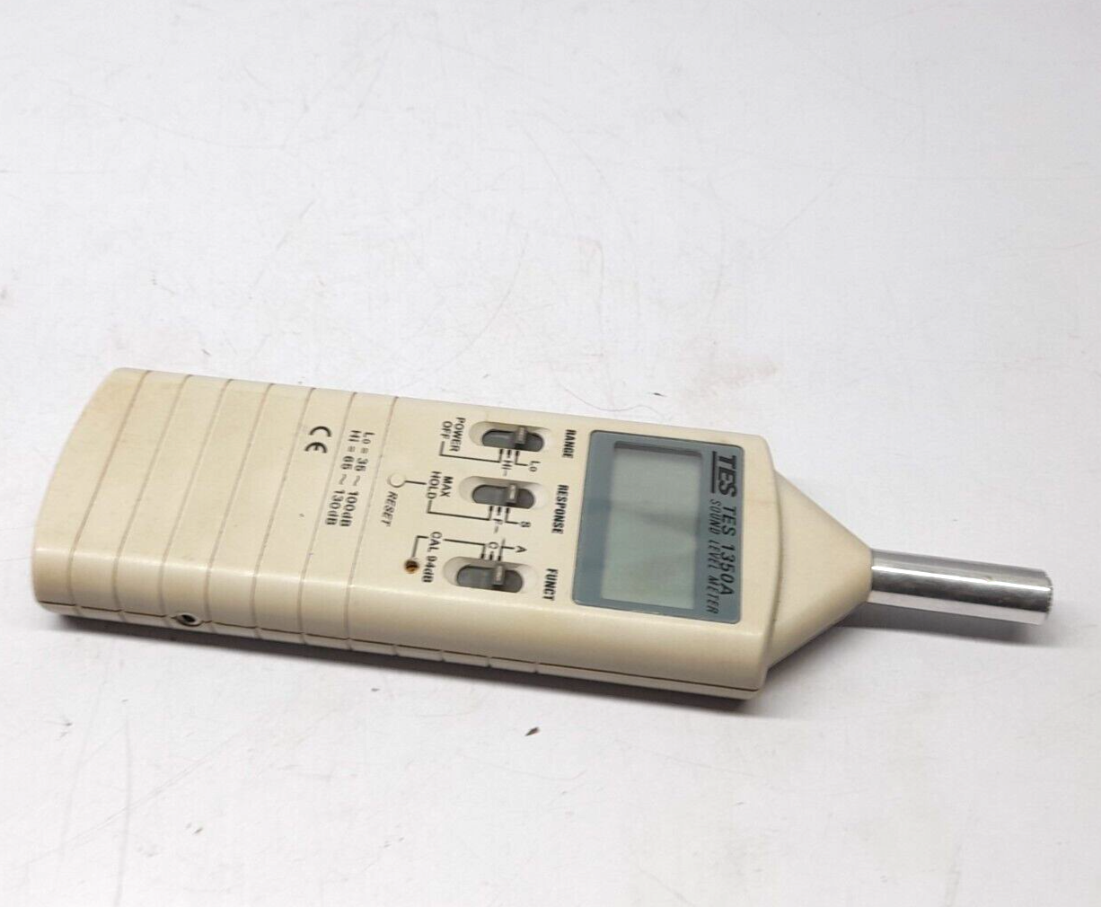 TES 1350A Sound Level Meter Decibel Meter 9V | eBay