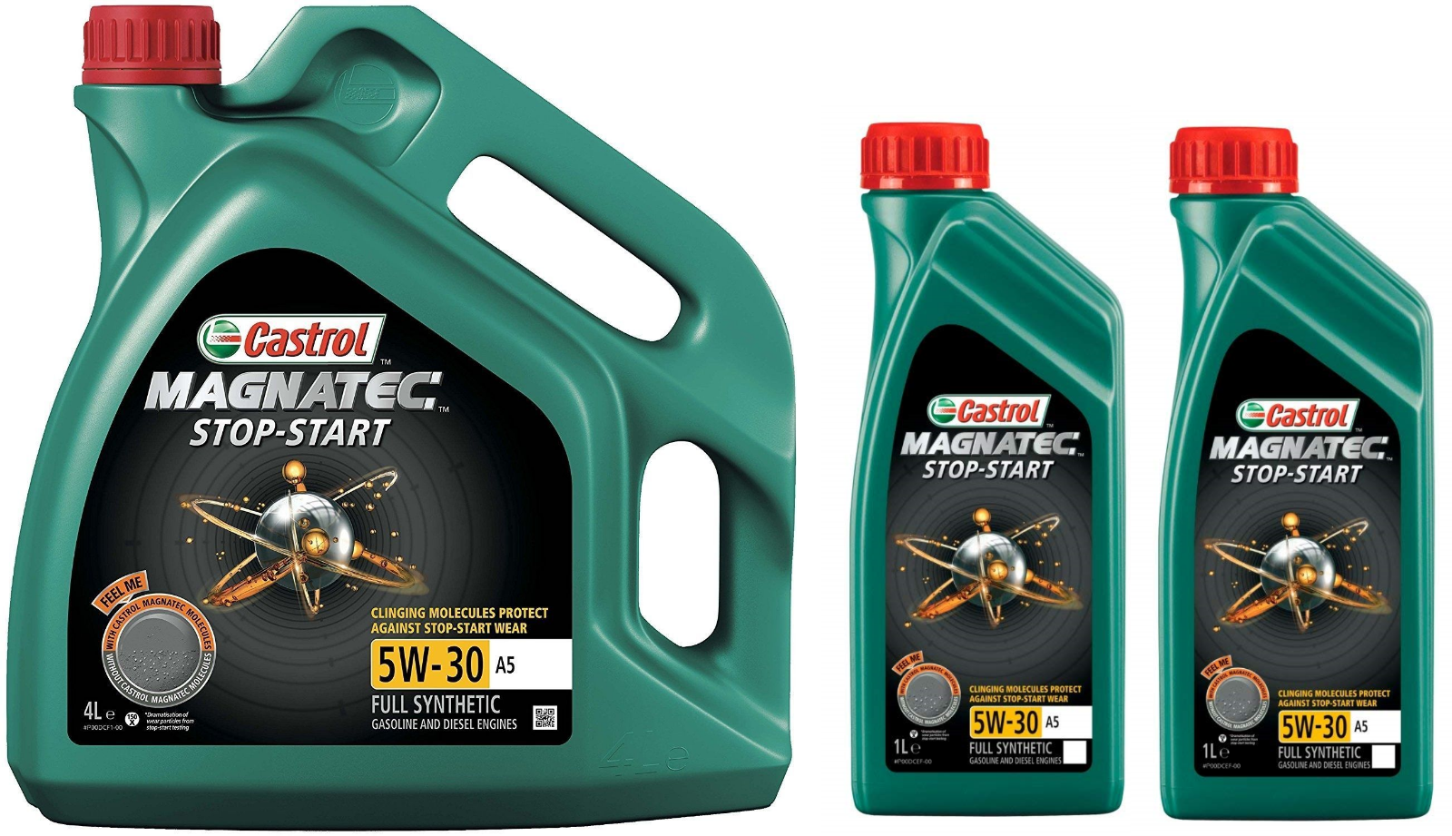Castrol Magnatec Stop-Start 5W30 A5 Fully Synthetic Engine Oil | eBay